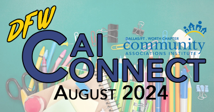 DFW Community Associations Institute - Public Announcements