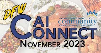 DFW Community Associations Institute - Public Announcements